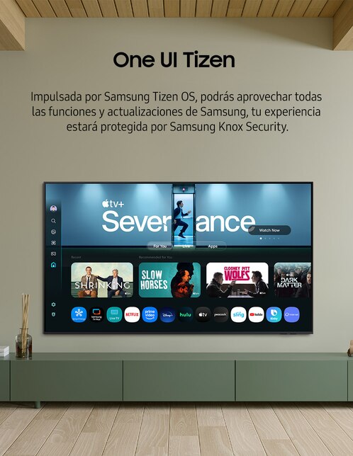 Pantalla Smart TV Samsung Crystal UHD de 85 pulgadas 4K/UHD ...