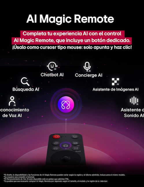 Pantalla Smart TV LG NanoCell de 55 pulgadas 4K 55NANO80ASA con WebOS ...