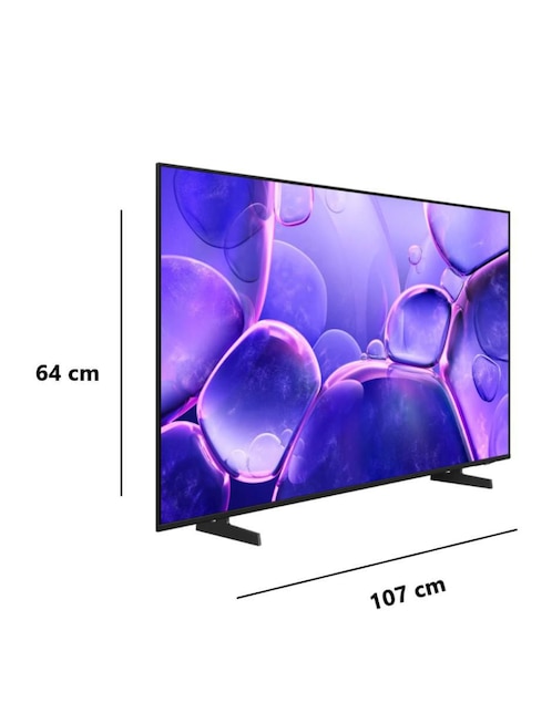 Pantalla Smart TV Samsung Crystal UHD de 43 pulgadas 4K/UHD UN-43U8000 ...