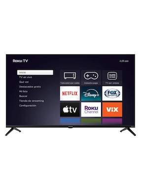 Pantalla Smart TV Aiwa LED de 40 pulgadas Full HD aw40b4smkr con Roku Tv